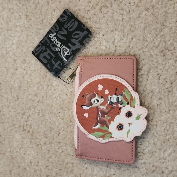 Disney | Bags | New Nwt Disney Bambi And Thumper Card Id Holder Neon ...